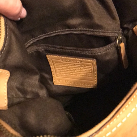 Coach | Bags | Coach Tan Small Shoulder Bag | Poshmark